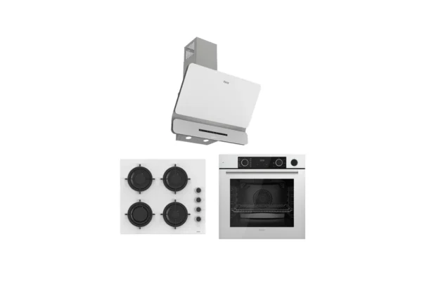 Ferre Fryart Beyaz Ankastre Set | Elden Taksitle 24 Ay